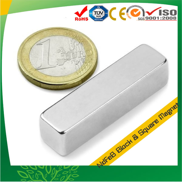 NiCuNi Plated Strong Neo Block Magnet - Neodymium Magnet